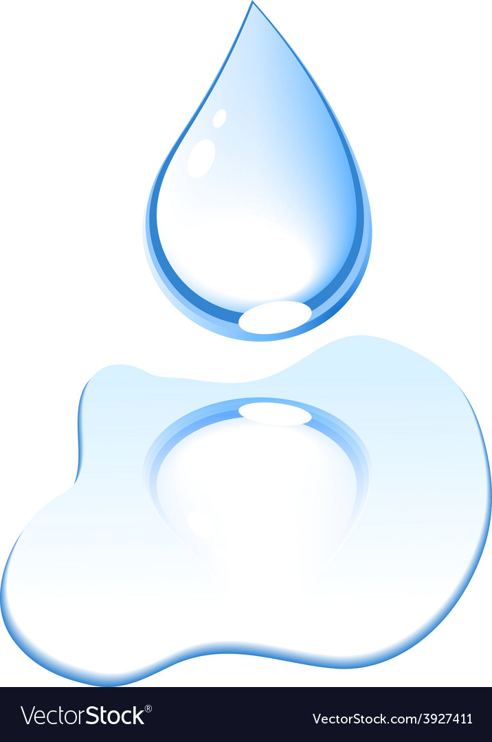 Drop Royalty Free Vector Image - VectorStock
