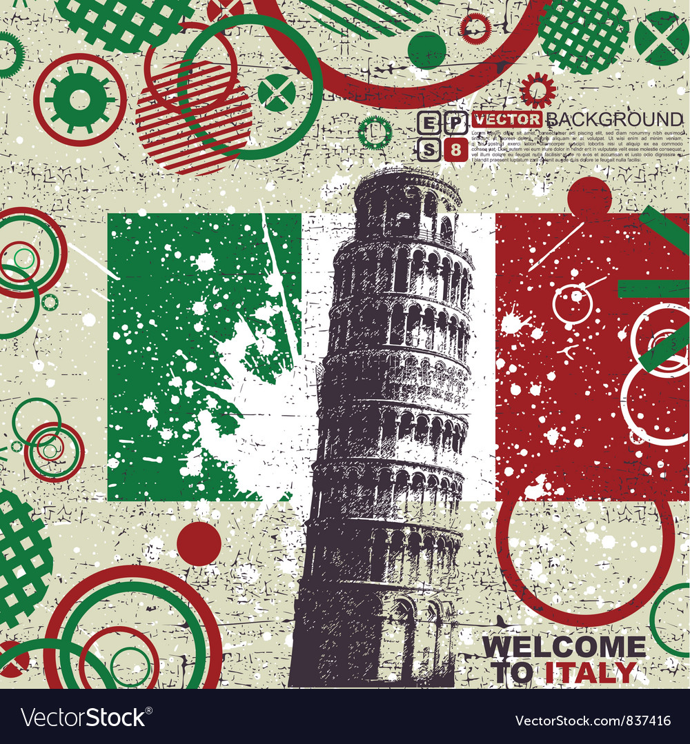 Italy Royalty Free Vector Image - VectorStock