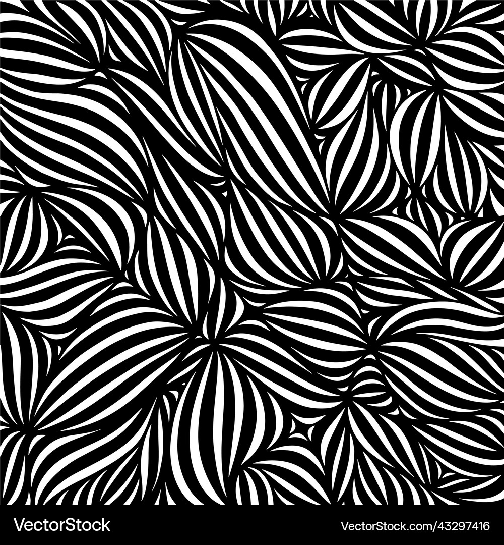 Scattered geometric line shapes hand drawn doodle Vector Image