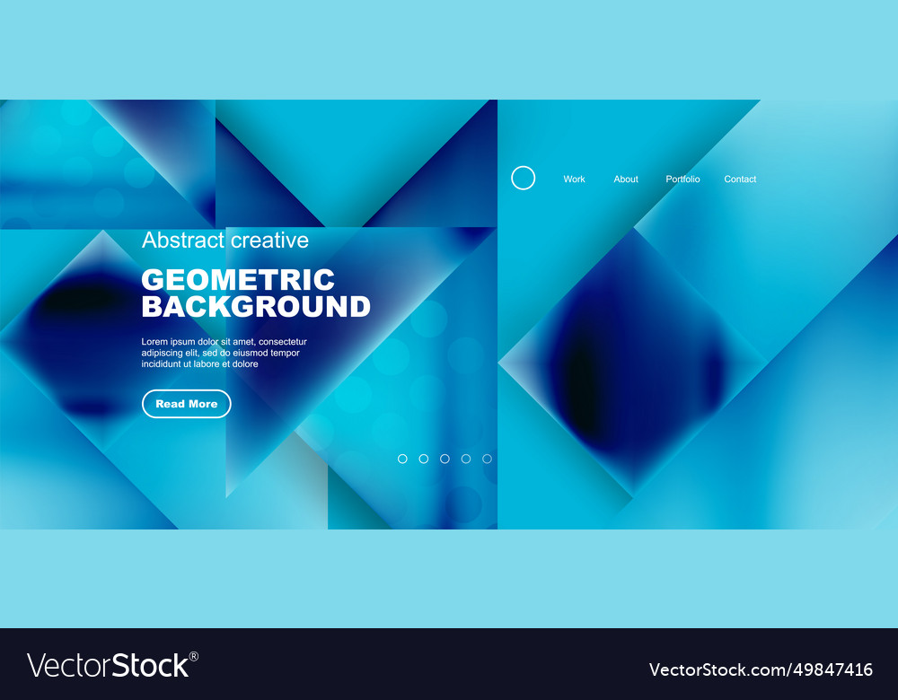 Triangle abstract background Royalty Free Vector Image