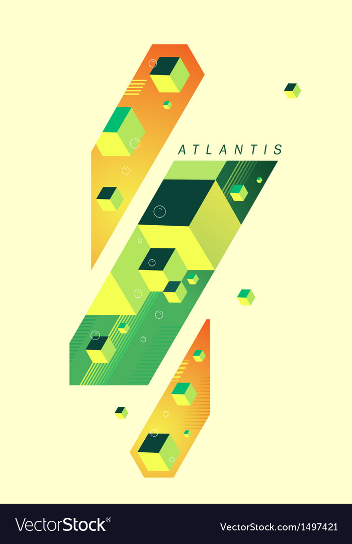 Atlantis Royalty Free Vector Image - VectorStock