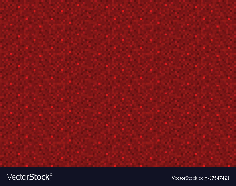 Red pixel background Royalty Free Vector Image