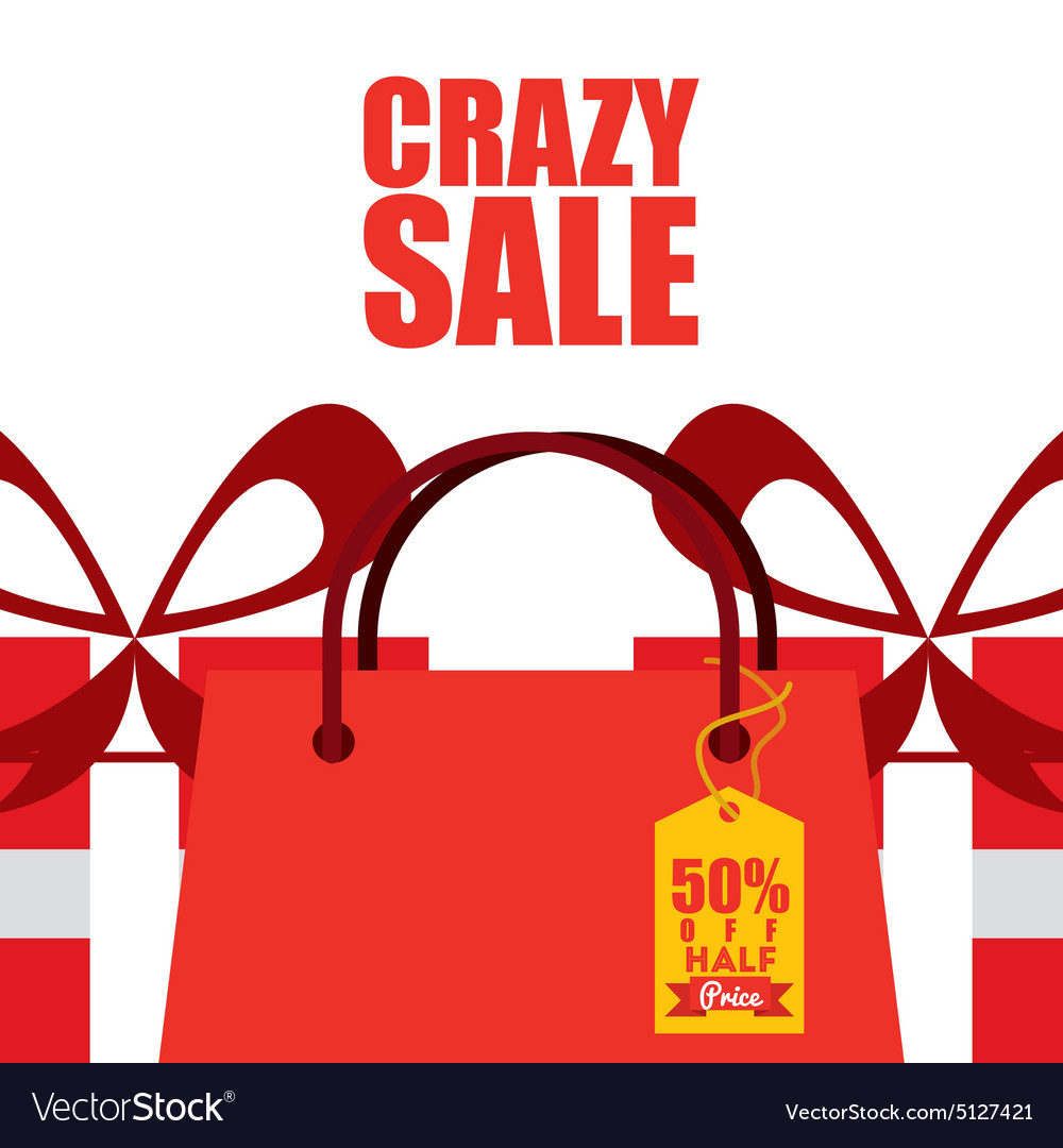 Shopping label Royalty Free Vector Image - VectorStock