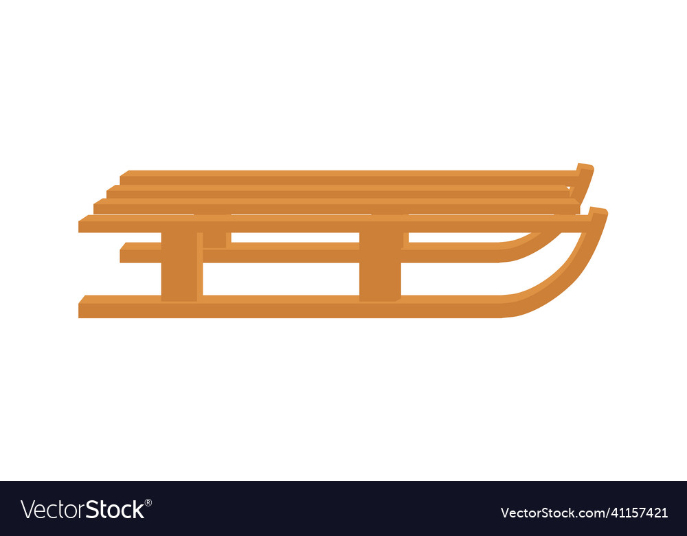Sledge for children Royalty Free Vector Image - VectorStock