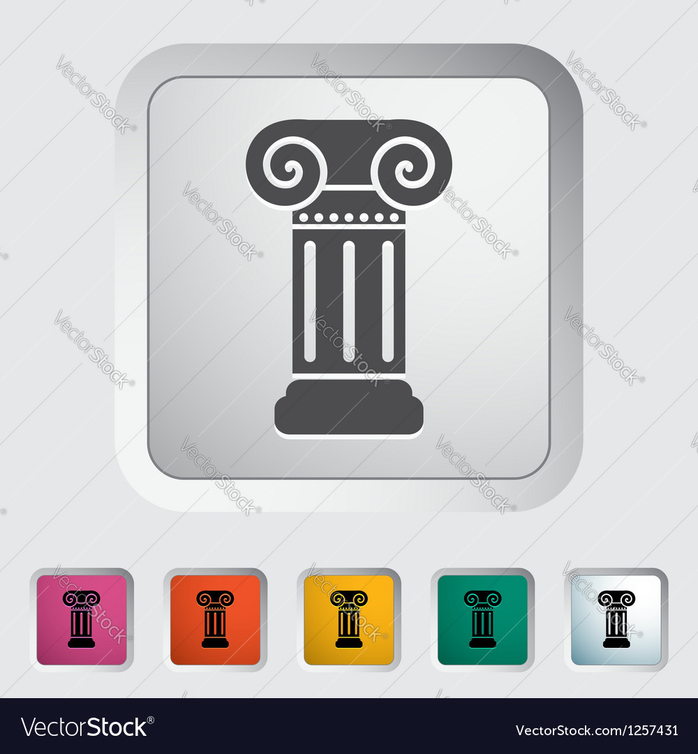 Column Royalty Free Vector Image - VectorStock