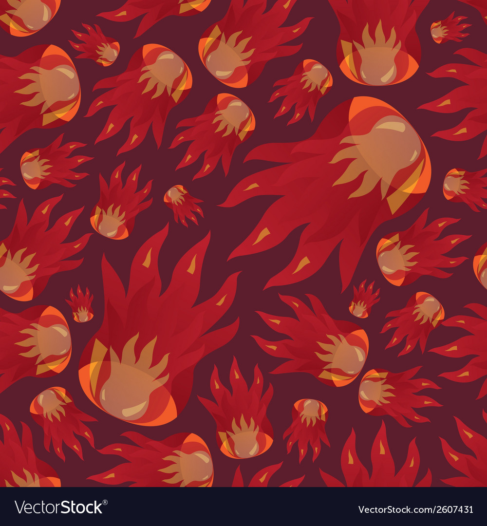 Fire pattern eps10 Royalty Free Vector Image - VectorStock