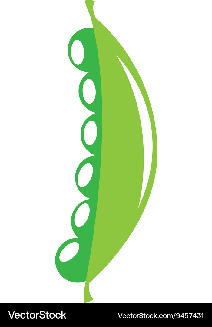 Fresh beans isolated icon design Royalty Free Vector Image