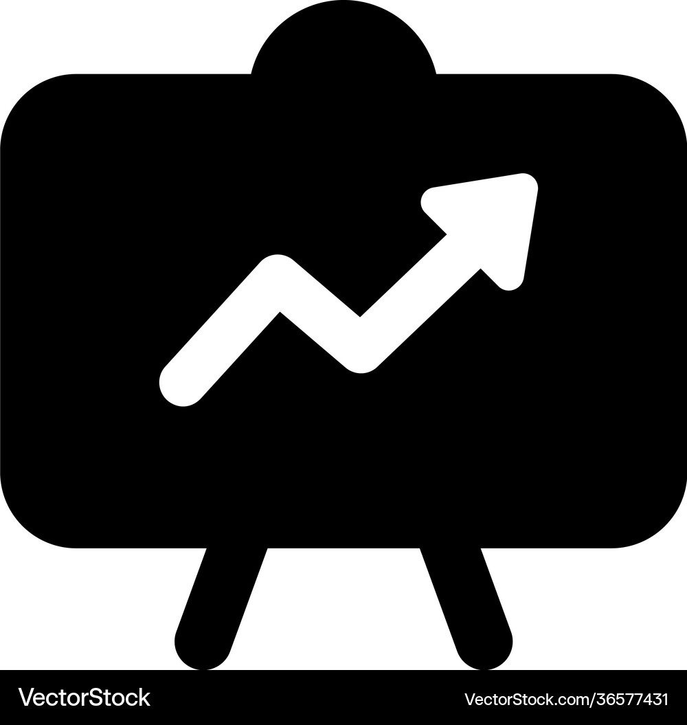Graphical presentation Royalty Free Vector Image