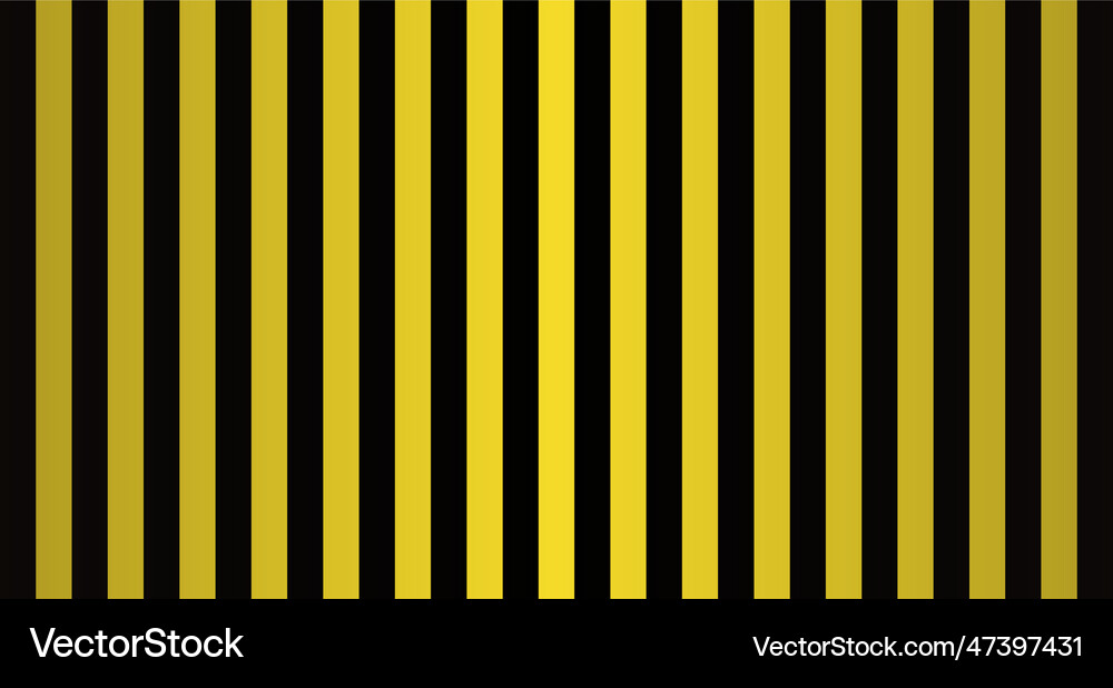 Little dim yellow and black striped background Vector Image