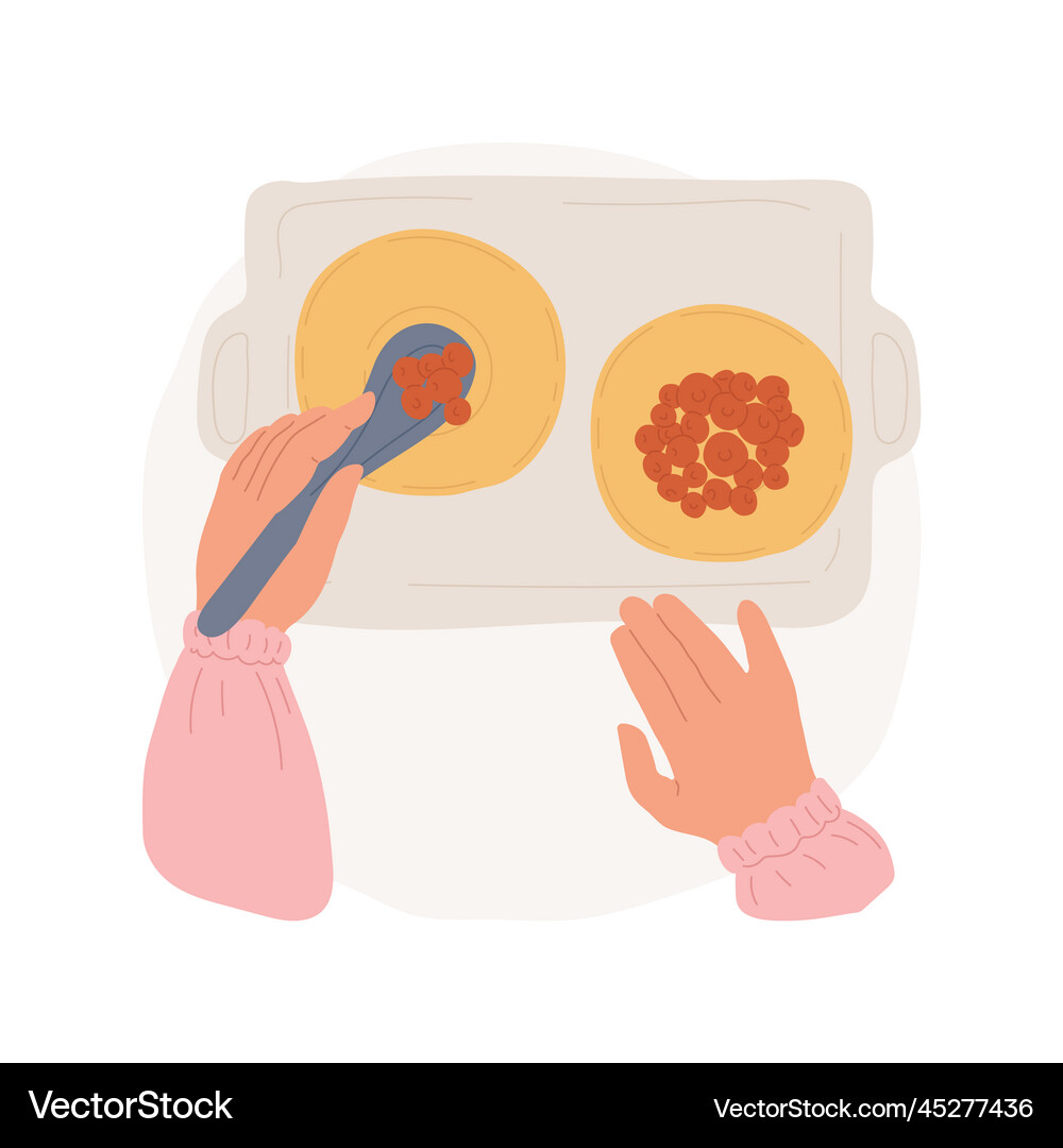 Giving presents isolated cartoon Royalty Free Vector Image