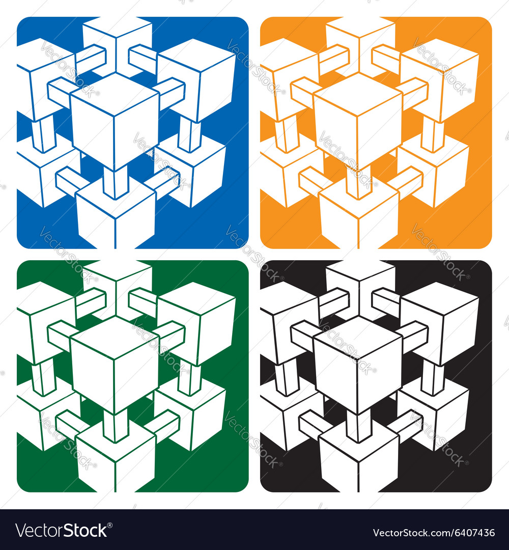 Structure symbol Royalty Free Vector Image - VectorStock