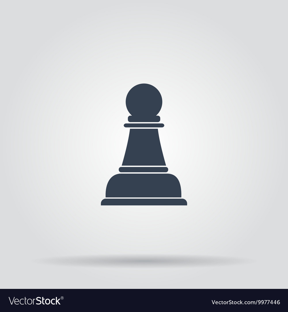 Chess icon concept for design Royalty Free Vector Image