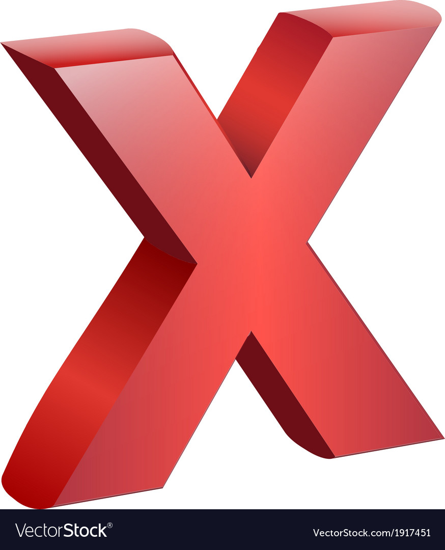 3d error icon Royalty Free Vector Image - VectorStock