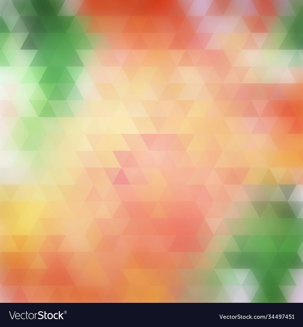 Color gradient triangular shapes template Vector Image