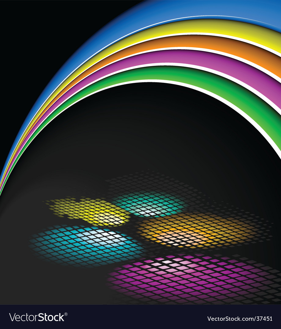 Disco lights Royalty Free Vector Image - VectorStock