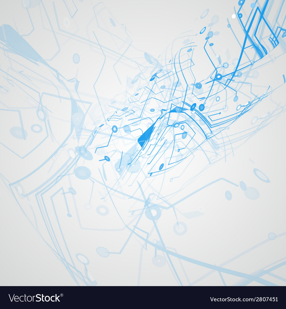 Futuristic technology Royalty Free Vector Image