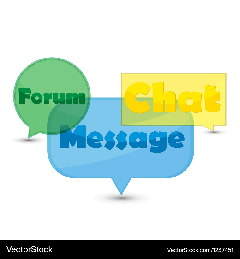 Speech Royalty Free Vector Image - VectorStock