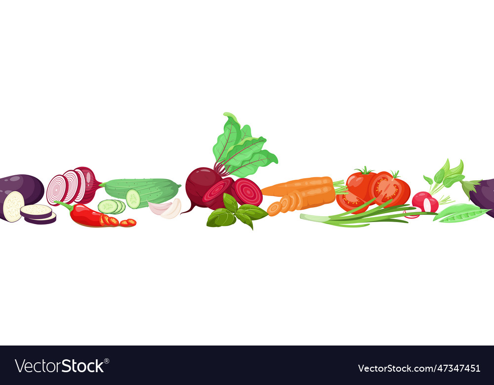 Vegetables Royalty Free Vector Image - VectorStock