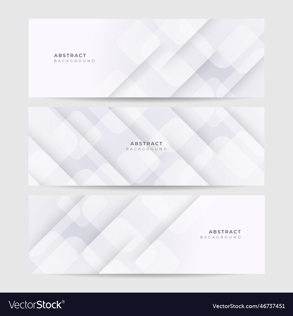 White abstract modern background design abstract Vector Image