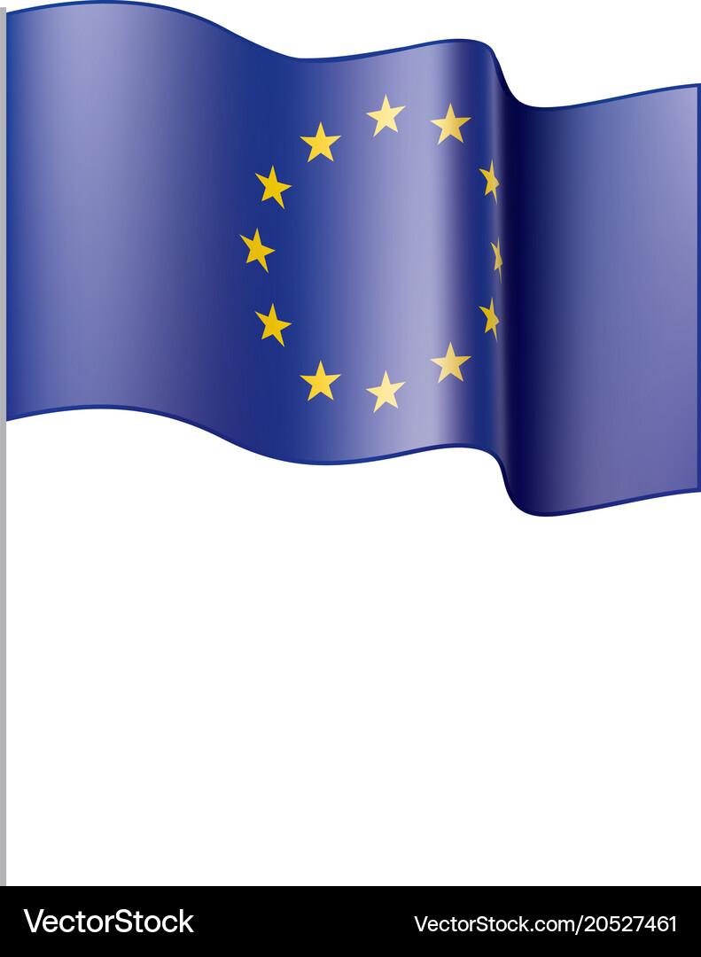 European union flag Royalty Free Vector Image - VectorStock