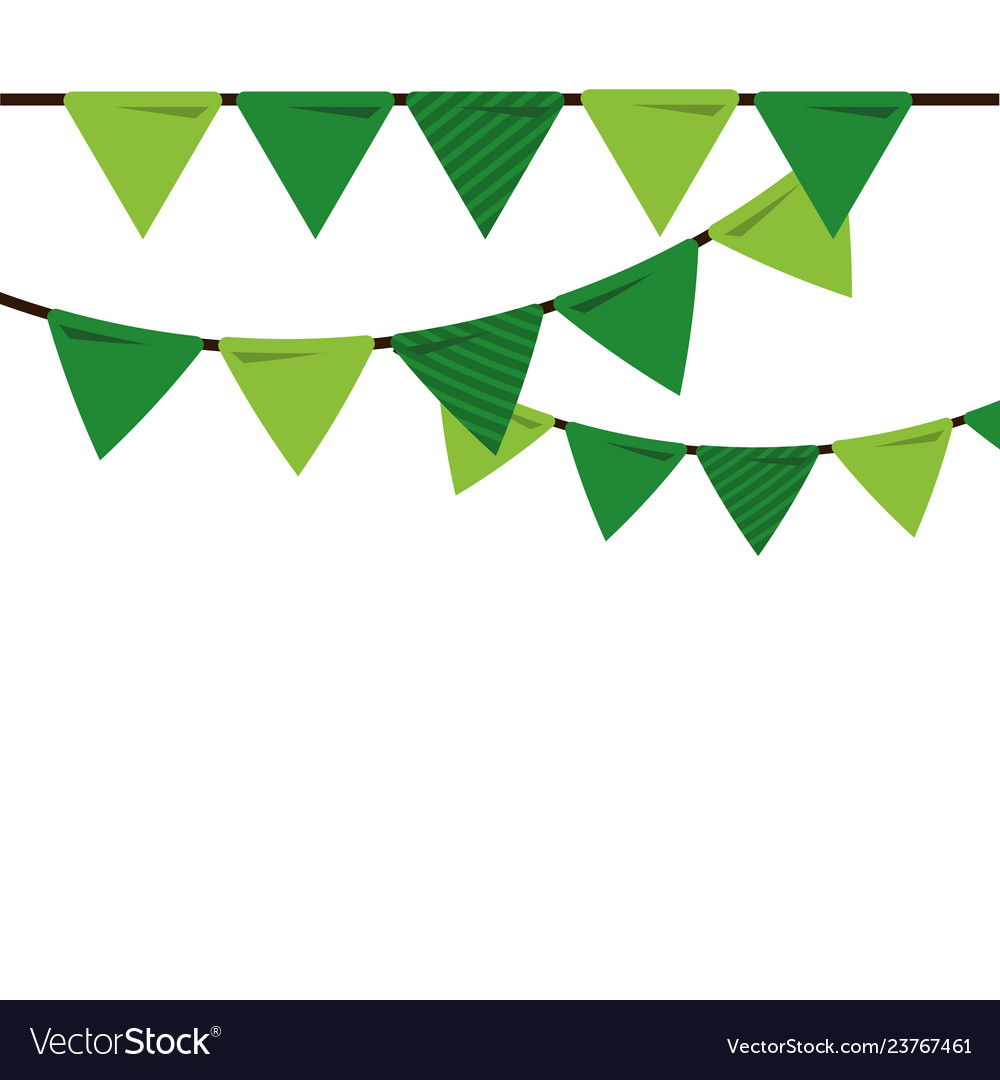 Party background flags Royalty Free Vector Image