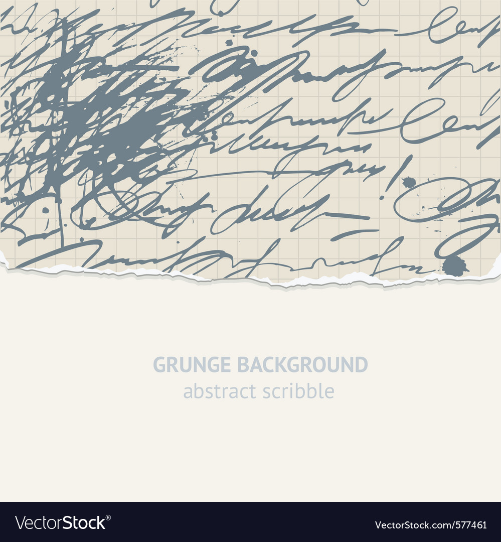 Scribble background Royalty Free Vector Image - VectorStock