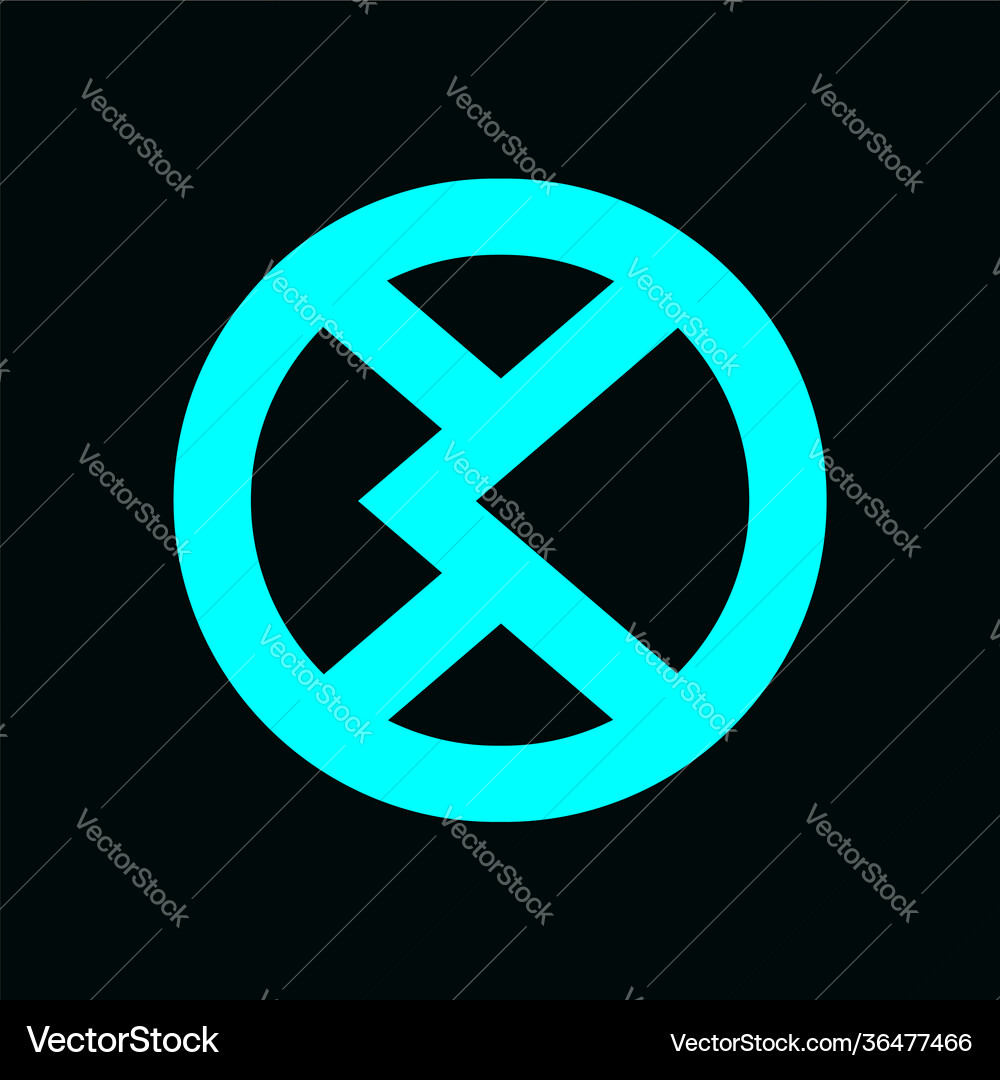 Initial letter bk logo template with sporty icon Vector Image