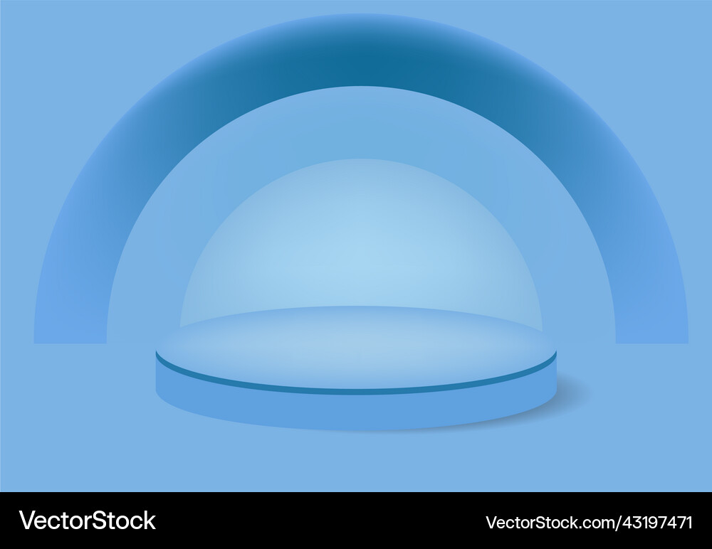 Advertising place blank product background Vector Image