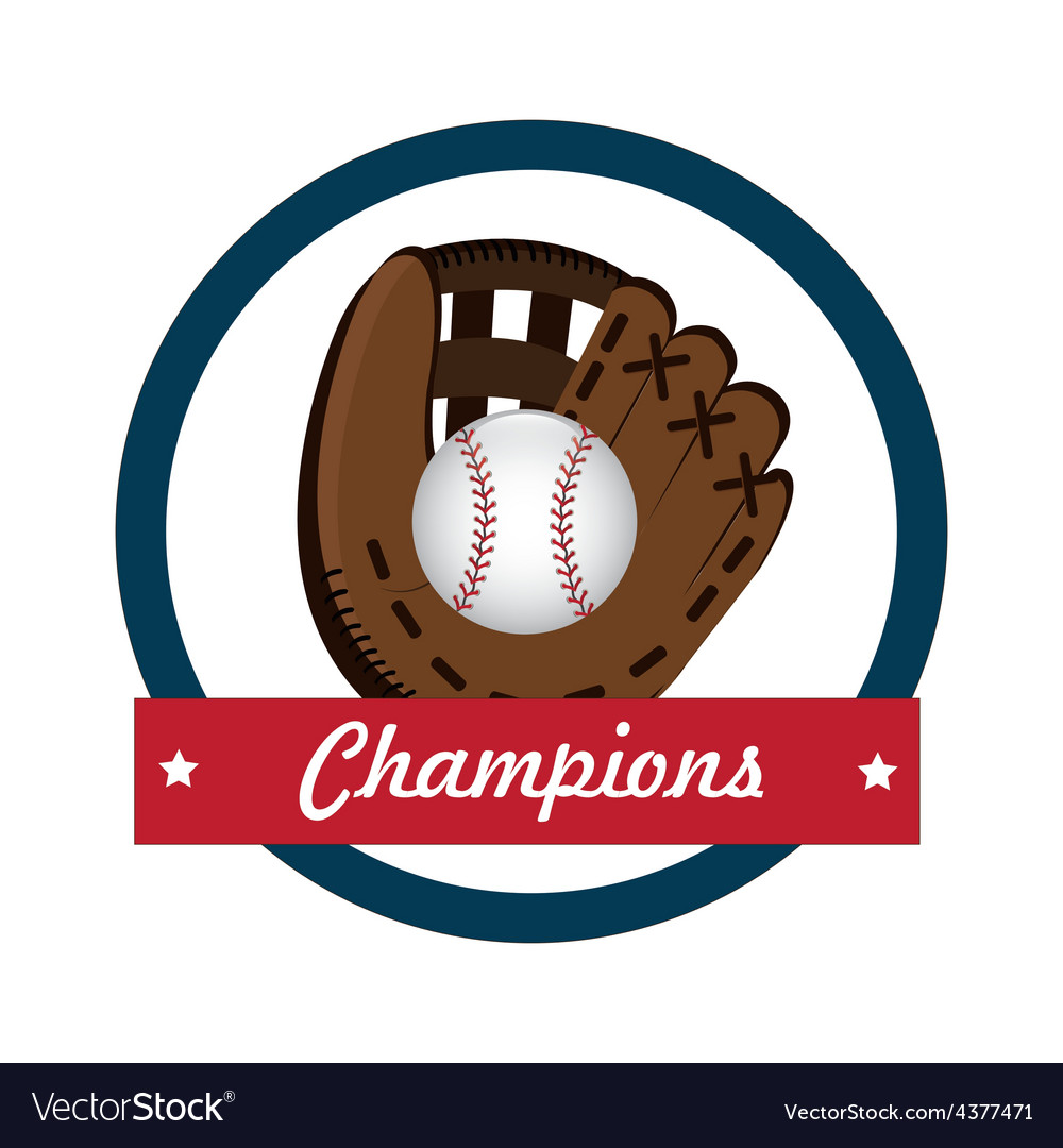 Baseball design Royalty Free Vector Image - VectorStock