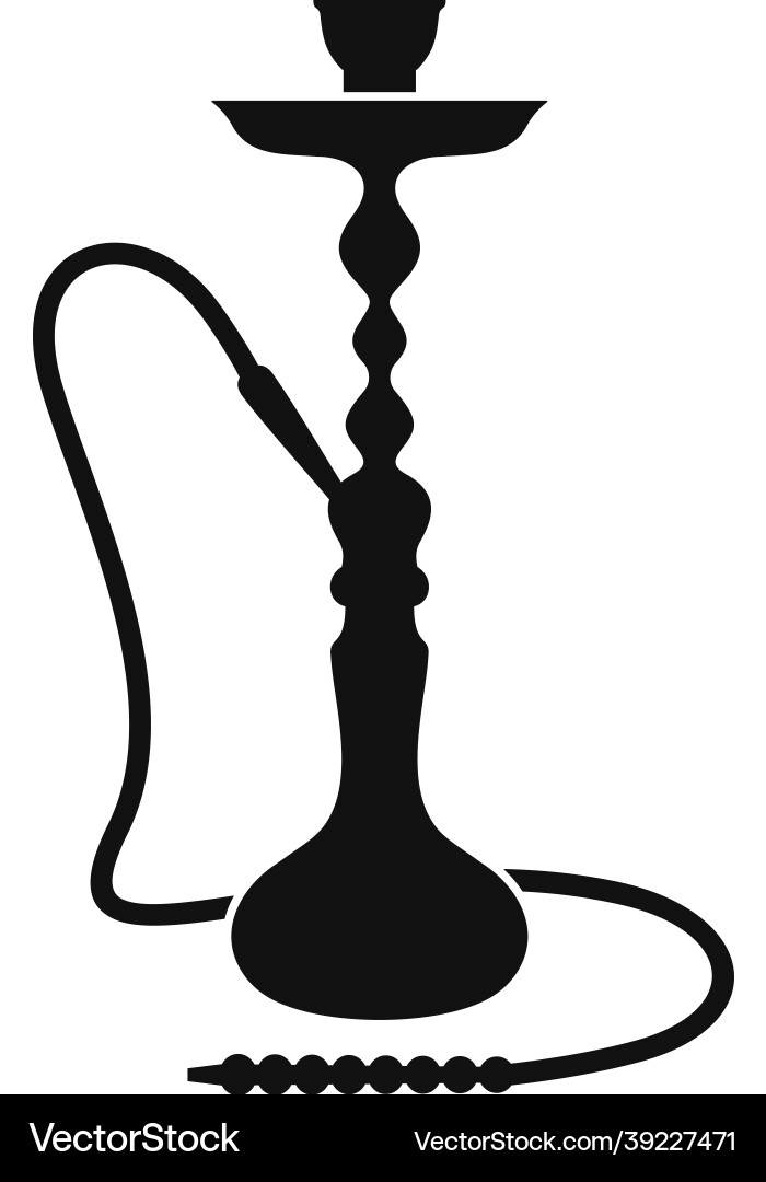 Hookah Royalty Free Vector Image - VectorStock