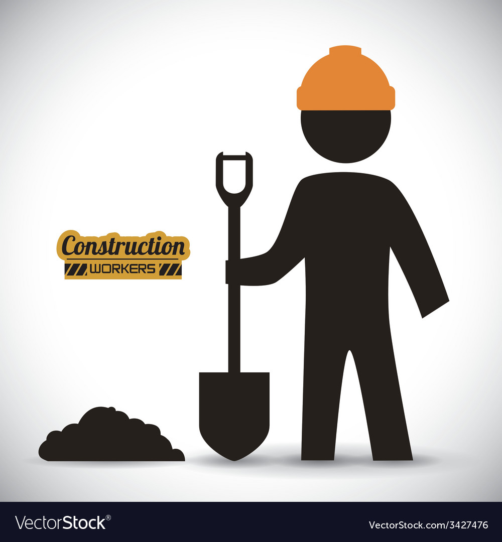 Construction design Royalty Free Vector Image - VectorStock
