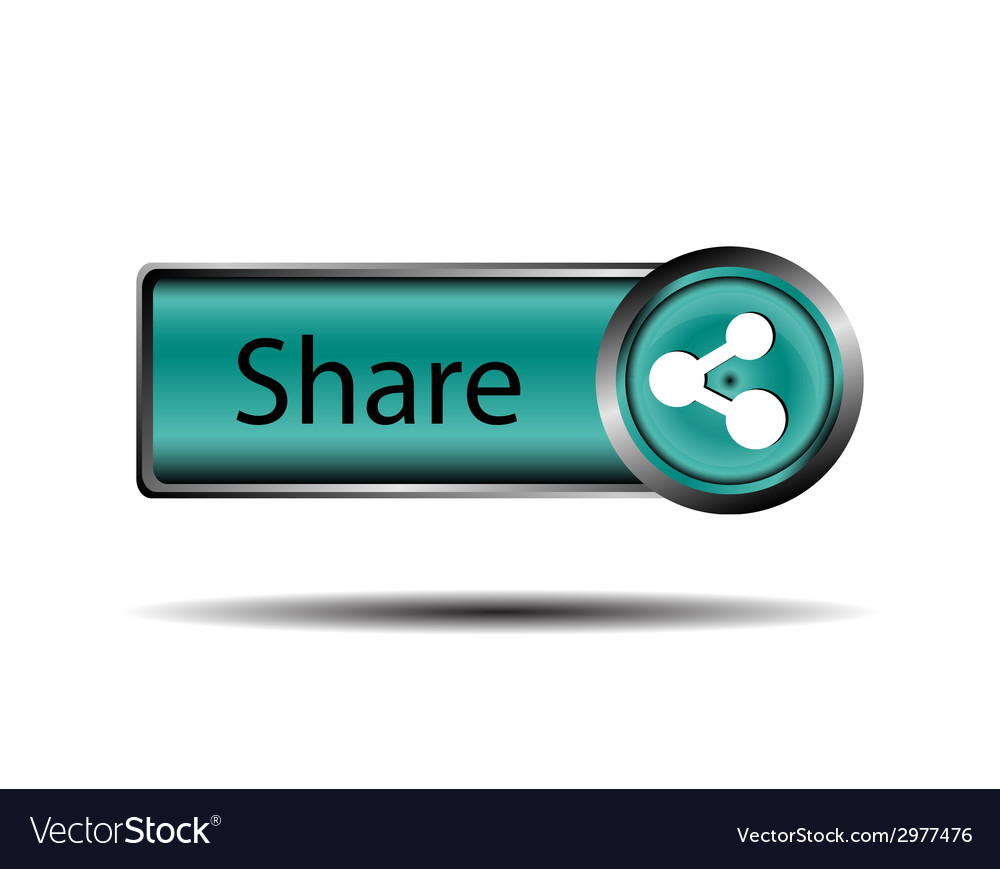 Share label Royalty Free Vector Image - VectorStock