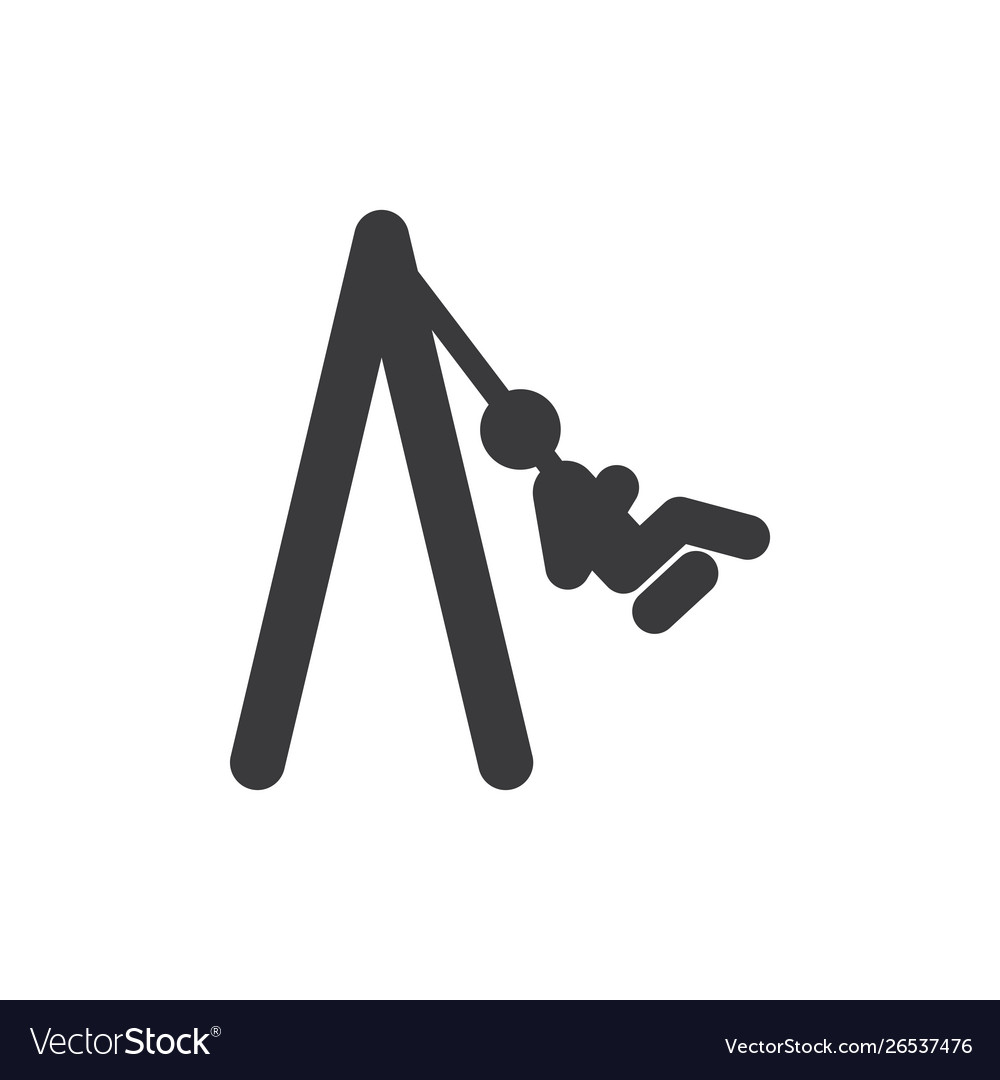 Swing icon Royalty Free Vector Image - VectorStock
