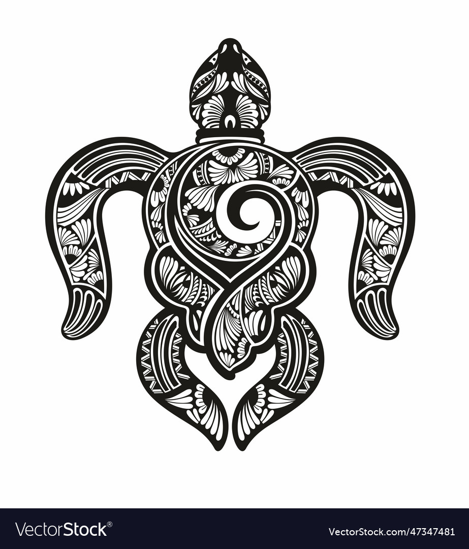 Turtle Royalty Free Vector Image - VectorStock