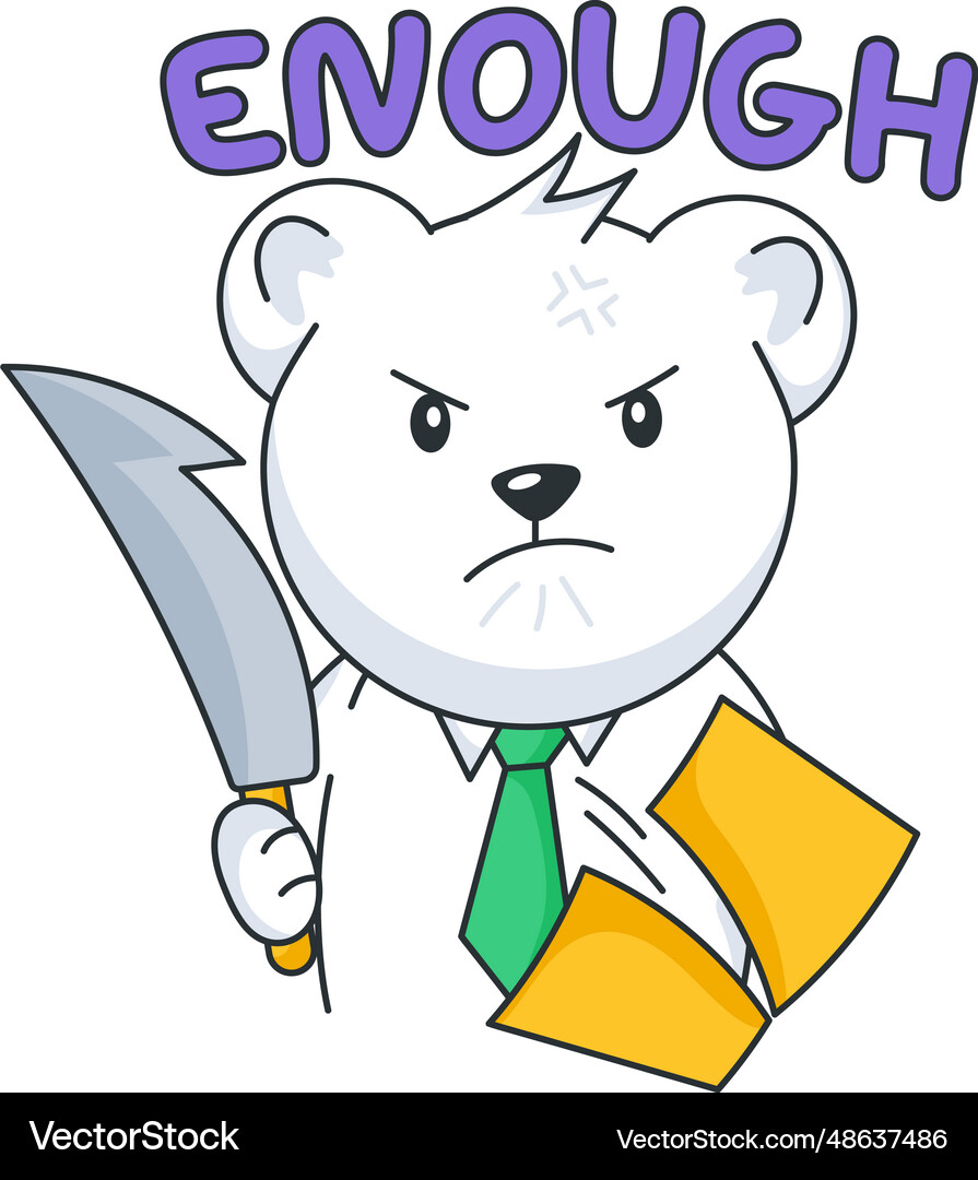 Bad mood Royalty Free Vector Image - VectorStock
