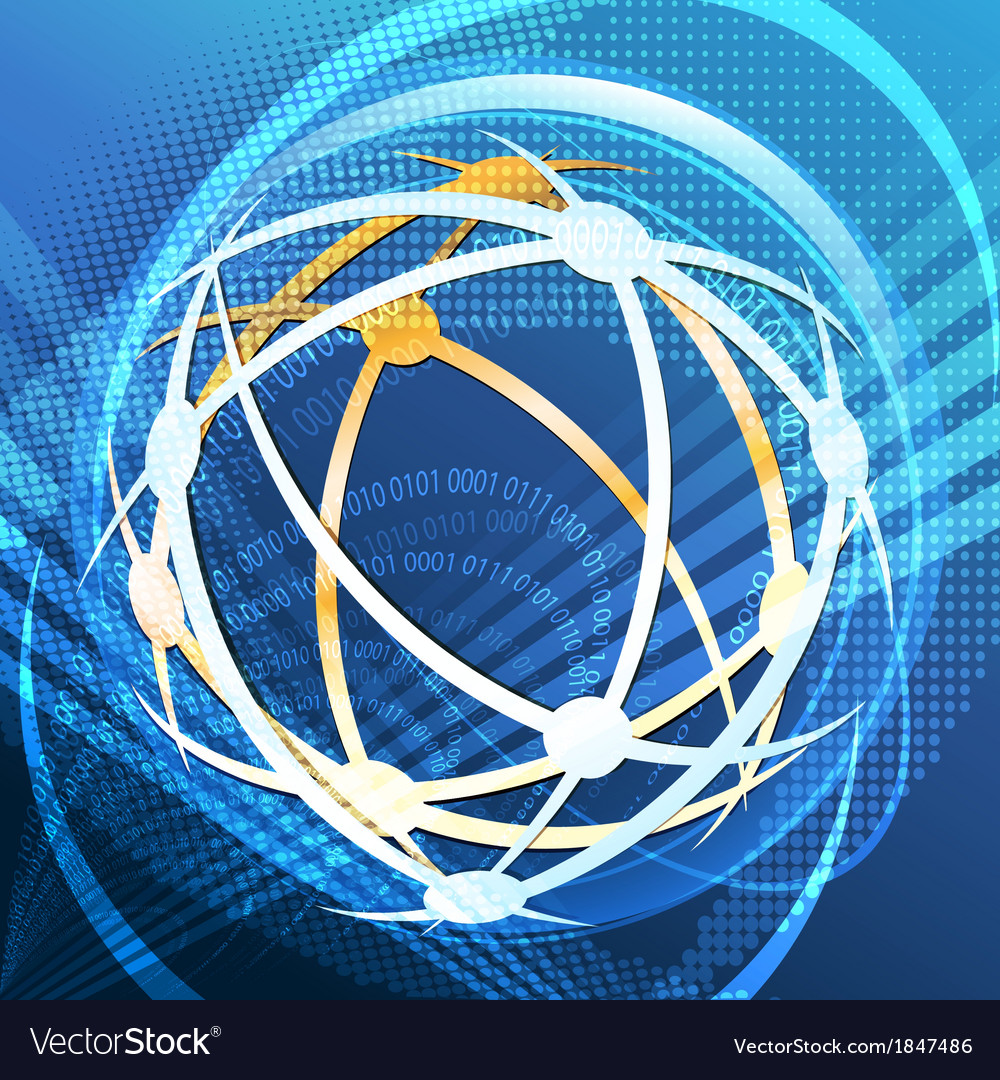 Cyber space Royalty Free Vector Image - VectorStock