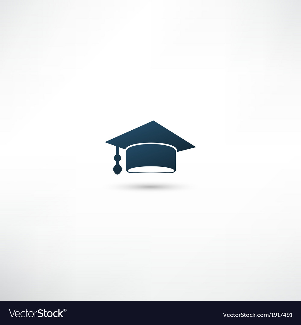 Graduation cap Royalty Free Vector Image - VectorStock