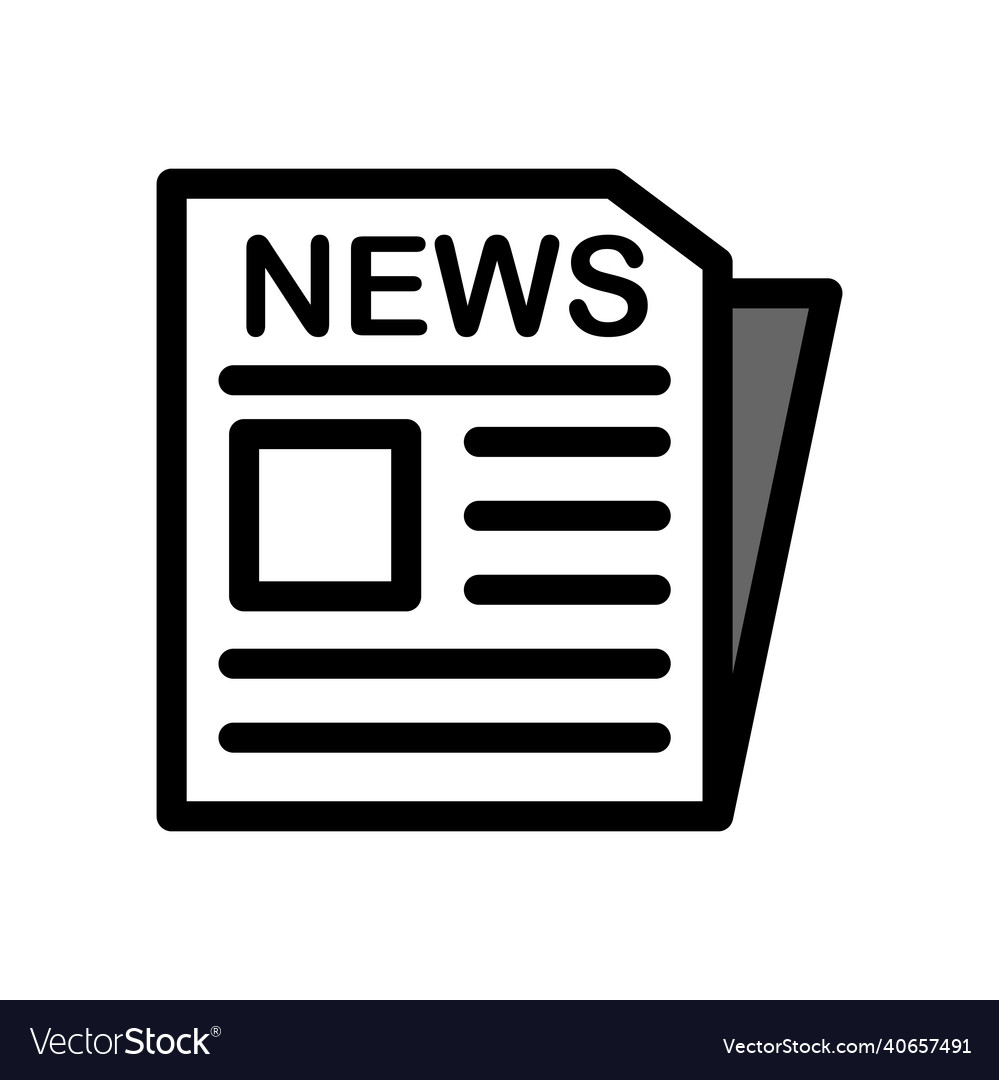 Newspaper Royalty Free Vector Image - VectorStock