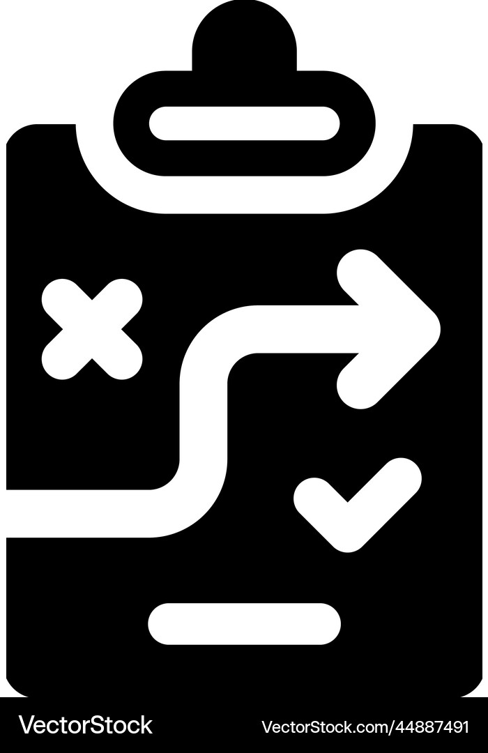 Project strategy solution icon Royalty Free Vector Image