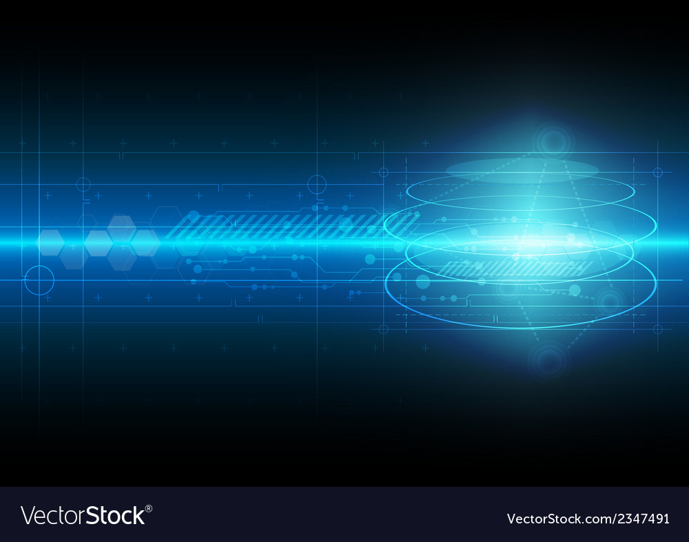 Science technology background Royalty Free Vector Image