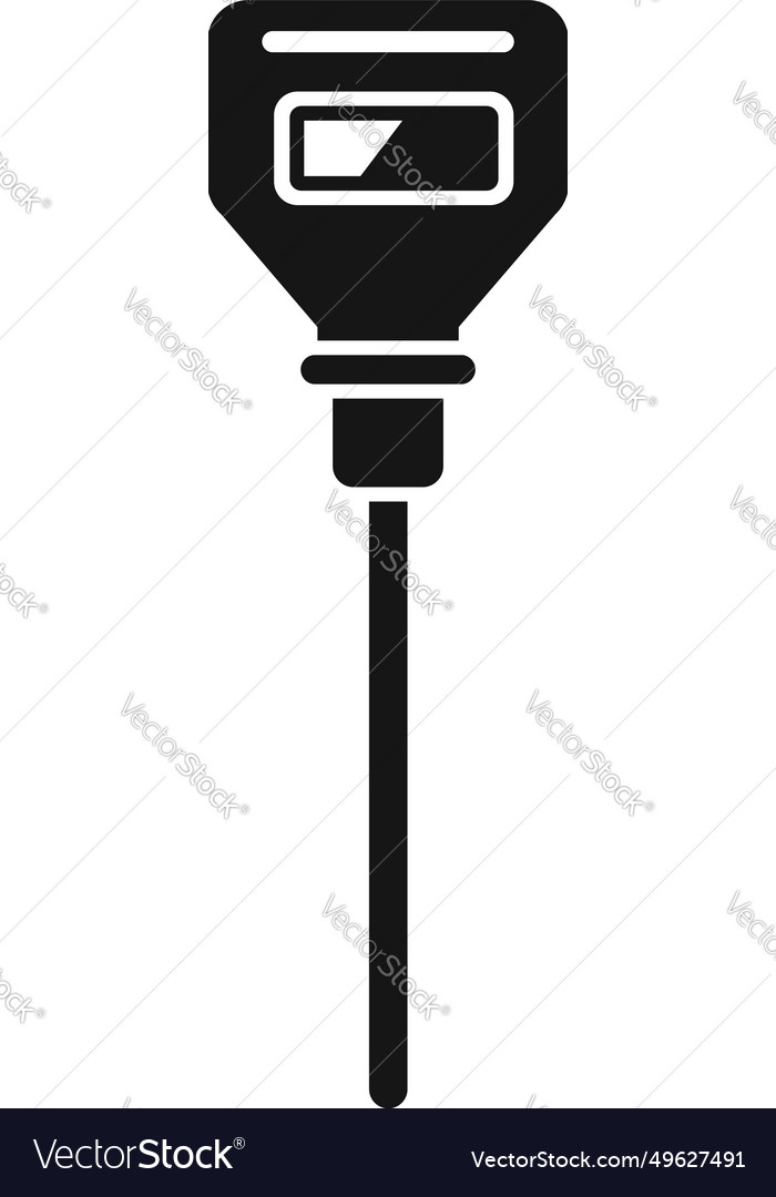 Sensor device ph icon simple level ph Royalty Free Vector