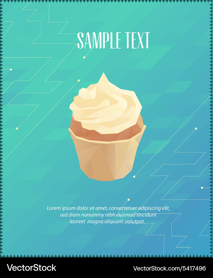 Abstract Food Background Royalty Free Vector Image