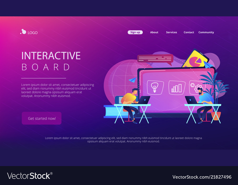 Digital learning concept Royalty Free Vector Image