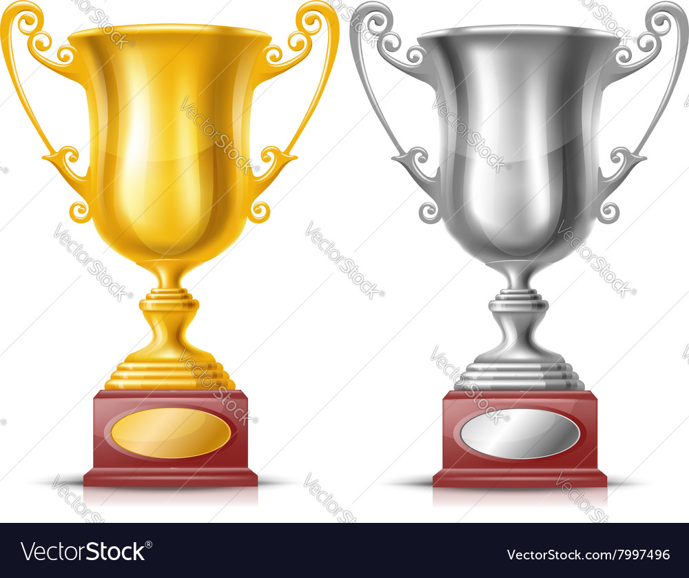 Trophy cup Royalty Free Vector Image - VectorStock
