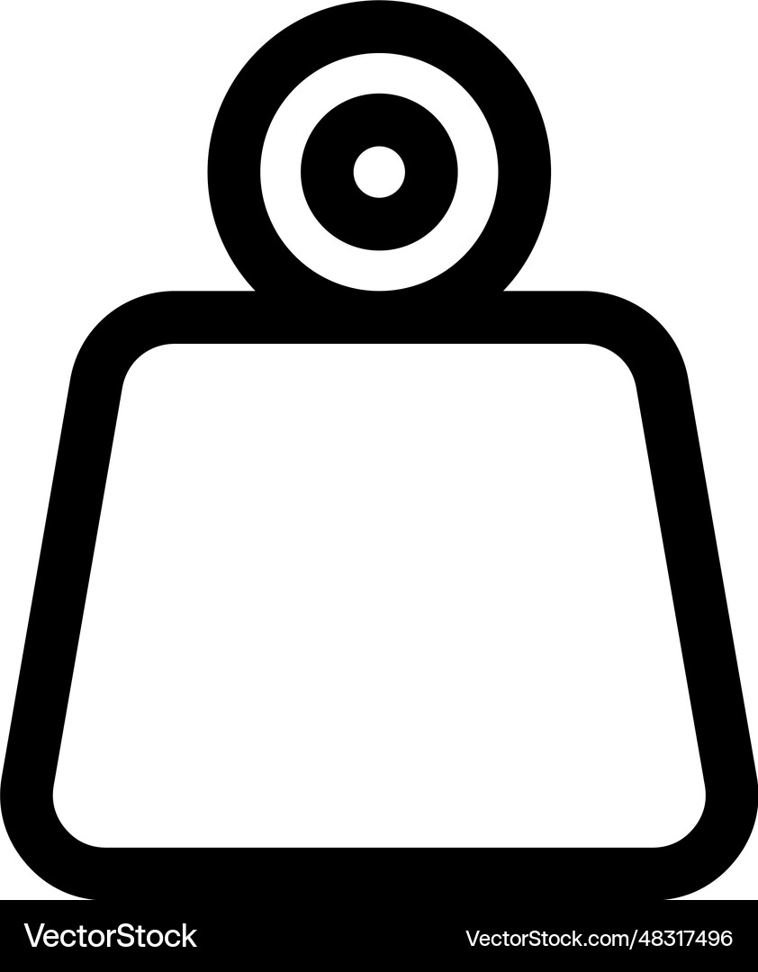 Weight Icon Vector