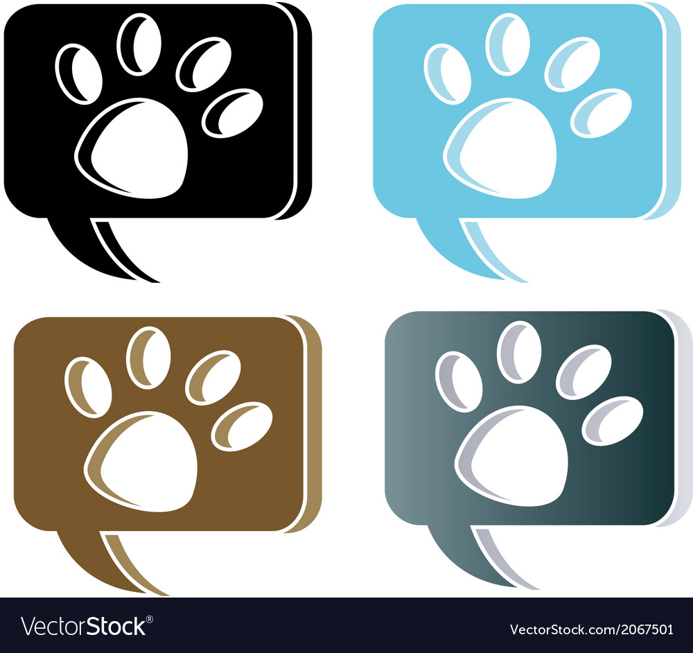 Paws Royalty Free Vector Image - VectorStock