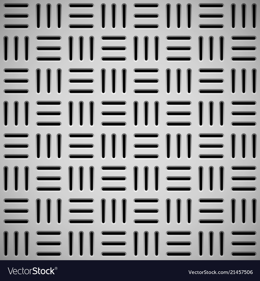 White background with perforated pattern Vector Image