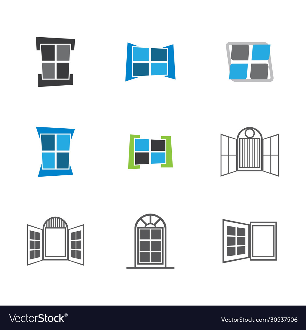 Window icon Royalty Free Vector Image - VectorStock
