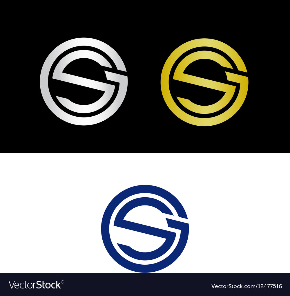 Gs logo Royalty Free Vector Image - VectorStock