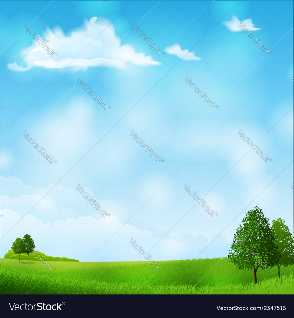 Landscape Royalty Free Vector Image - VectorStock